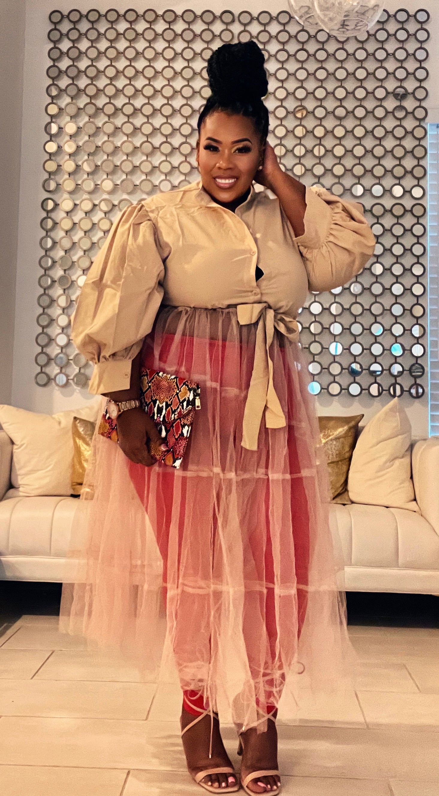 PLUS SIZE High Maintenance Top-TAUPE-10 – flyfatchick