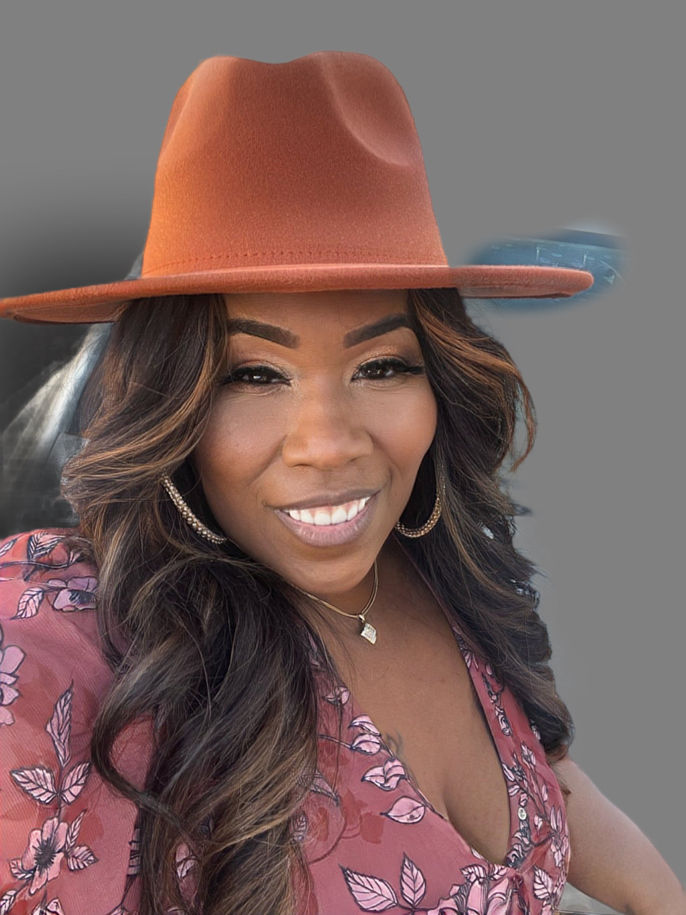 RUST Faux Wool Fedora Hat – flyfatchick
