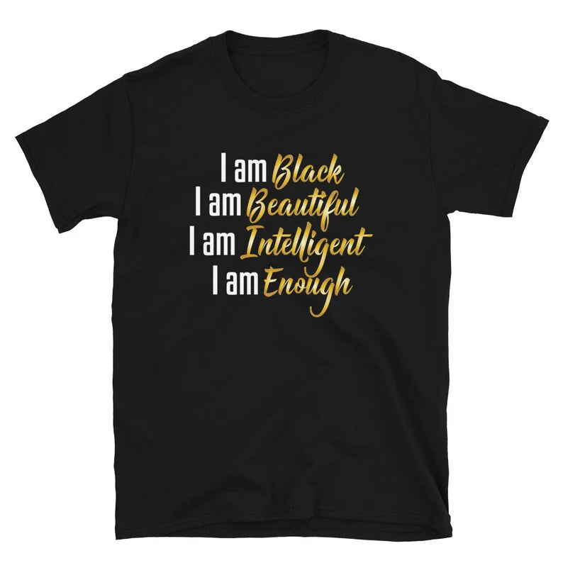 PLUS SIZE ''I AM " GRAPHIC TEE – flyfatchick